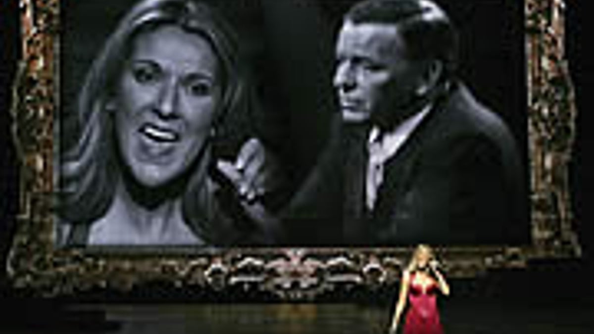 Celine Dion, Caesars Palace, Celine look-alike foxes Vegas | HELLO!