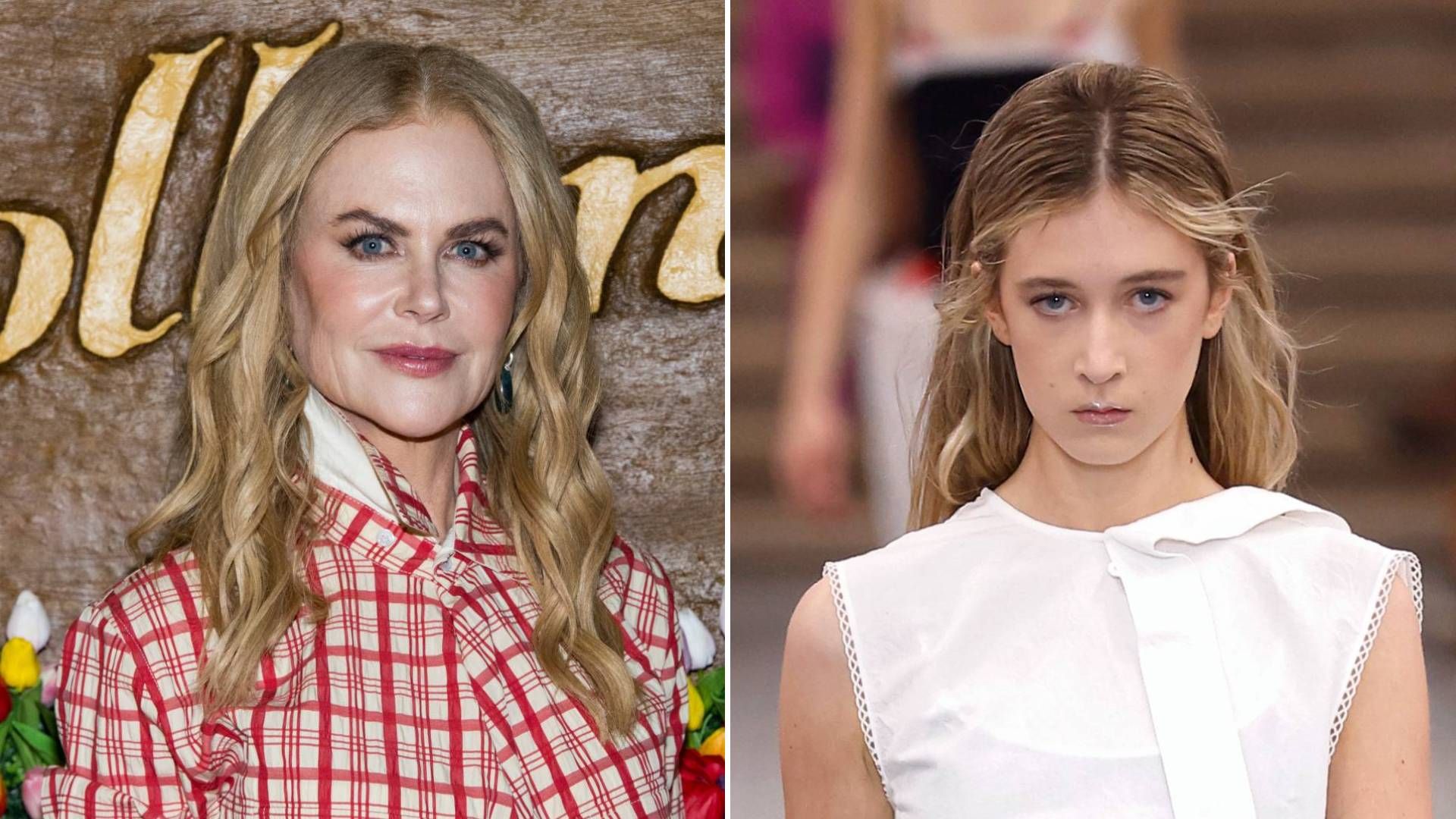 Nicole Kidman's daughter Sunday Rose shows off supermodel stature as ...