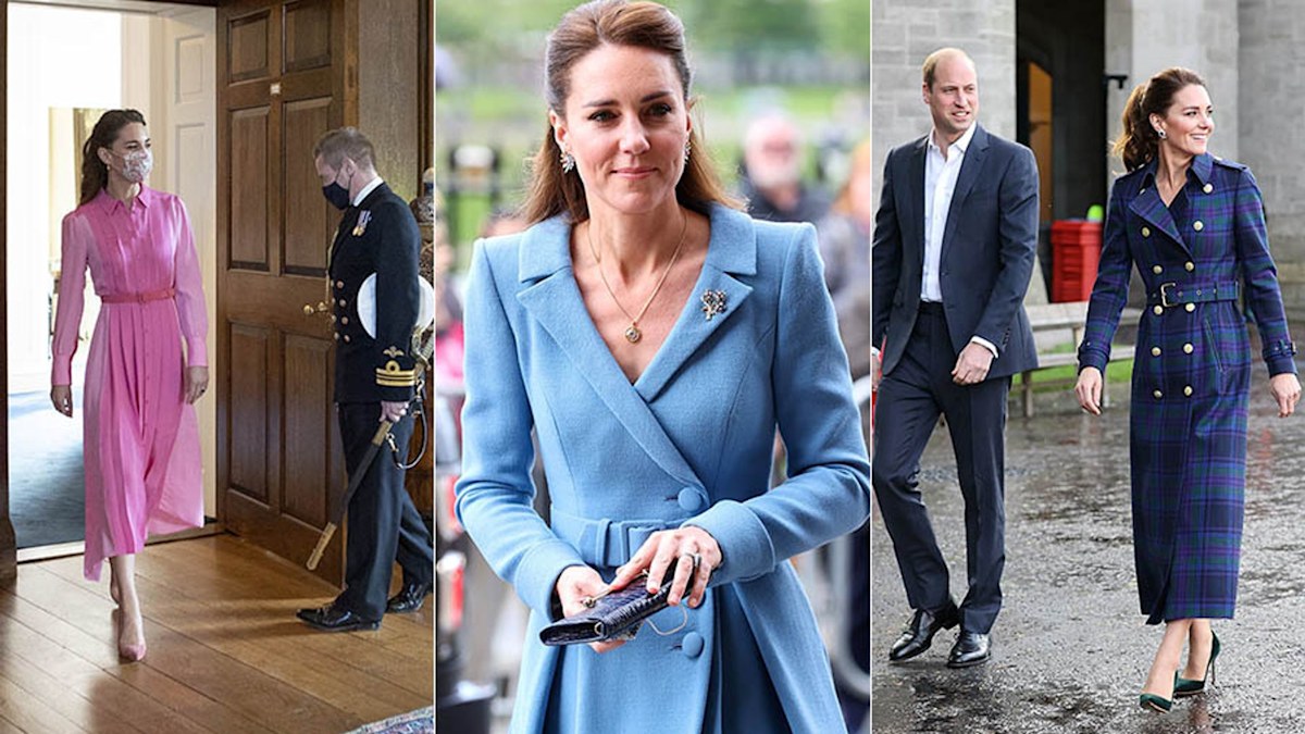 Photos: All Kate Middleton's Scotland royal tour looks | HELLO!