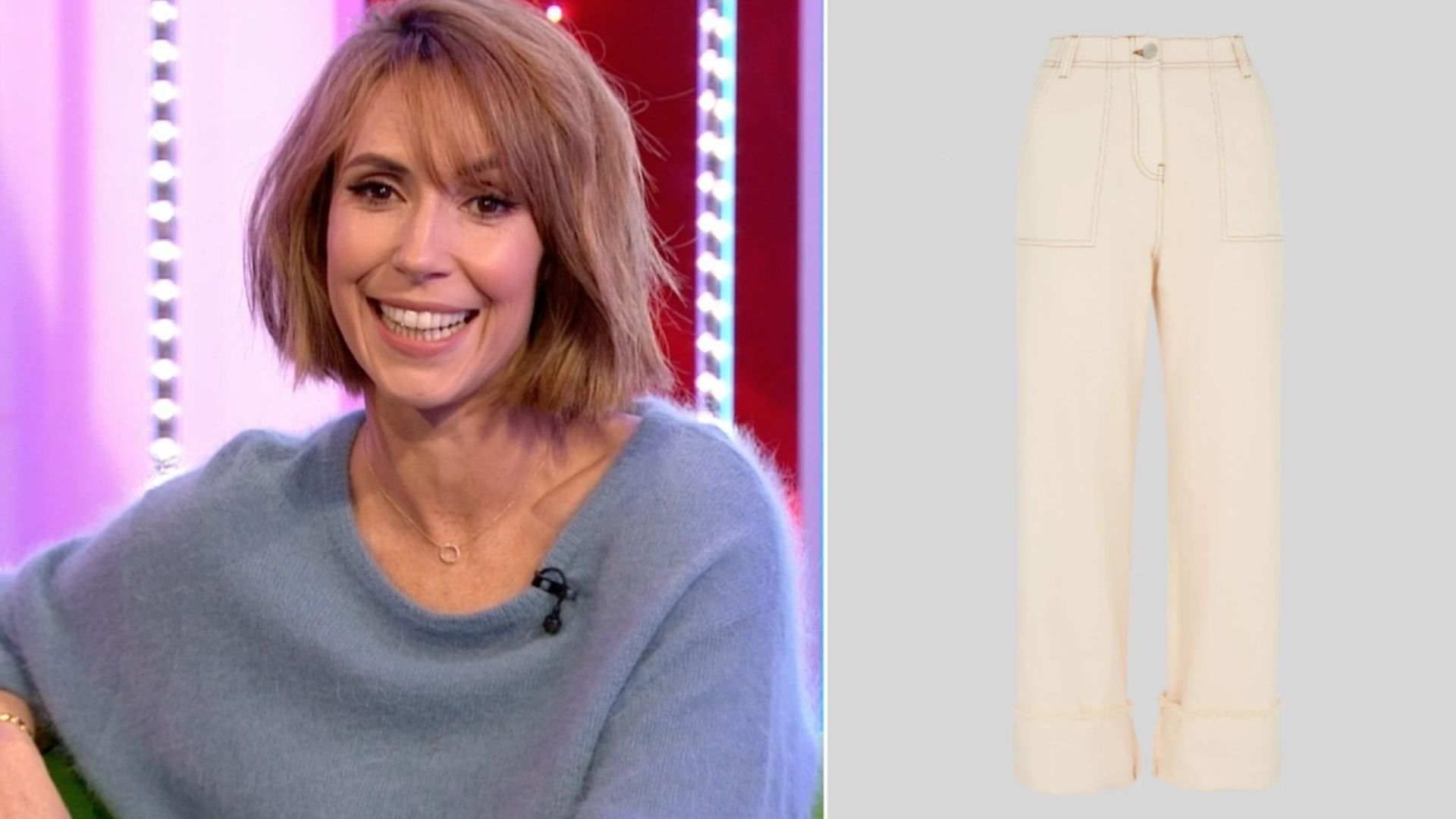 Alex Jones' ultra-flattering Whistles jeans are 60 per cent off in the ...