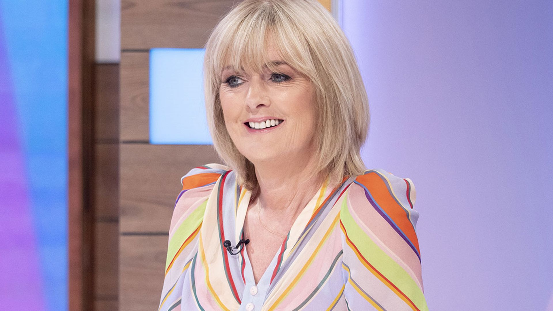 Jane Moore's stunning rainbow dress has fans swooning | HELLO!