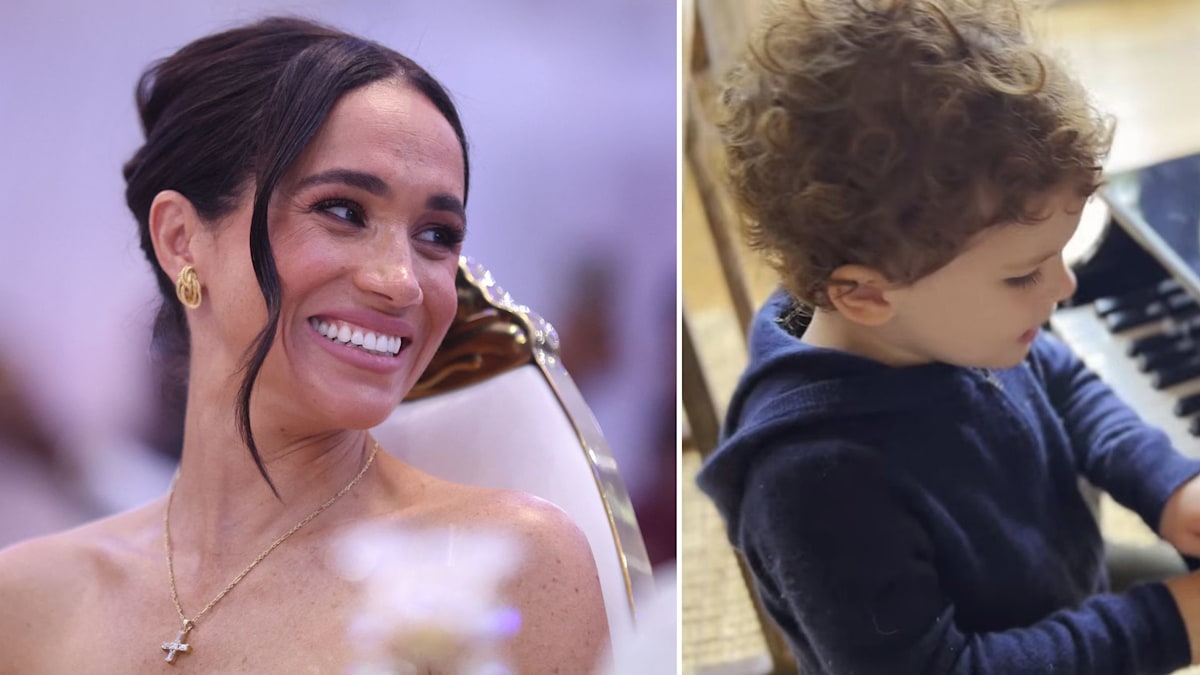 Prince Archie is so American in rare photo with Meghan Markle | HELLO!
