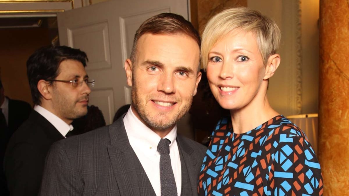 Gary Barlow pays rare tribute to wife Dawn to celebrate milestone ...