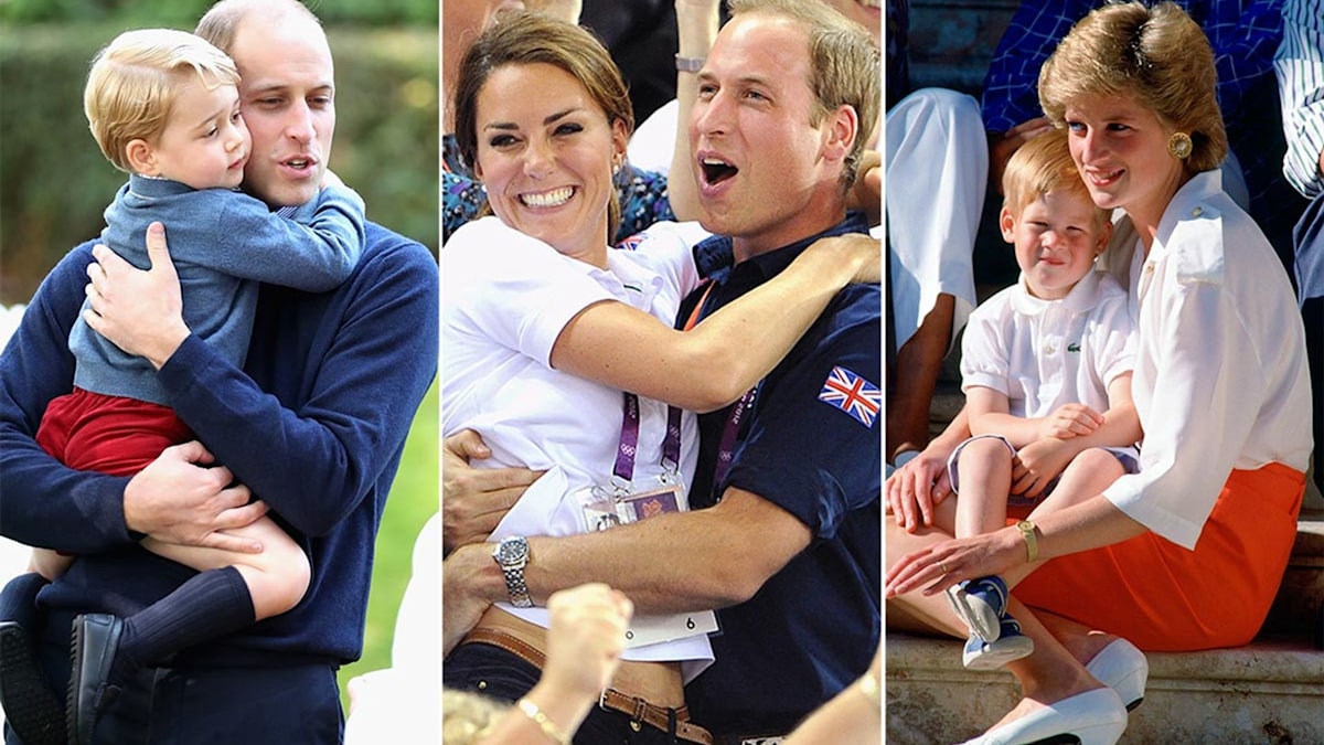 Royals hugging in public: Kate Middleton, Prince William, Princess ...