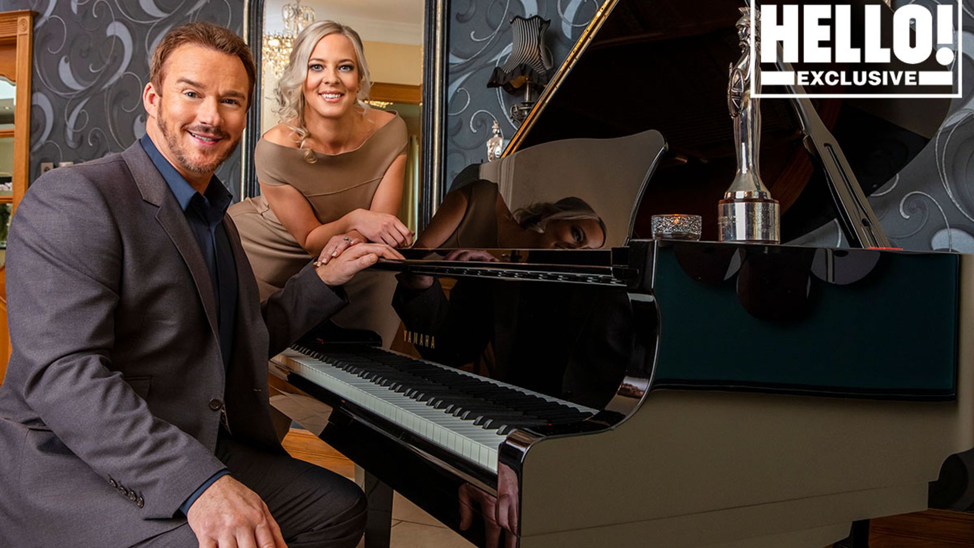 Russell Watson and wife Louise show off sprawling Cheshire home and ...