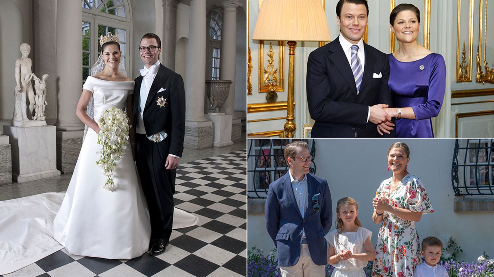 Crown Princess Victoria and Prince Daniel's sweet love story in photos ...