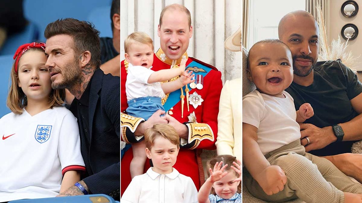 Best Celebrity Dad Moments from Father's Day 2021: From David Beckham ...