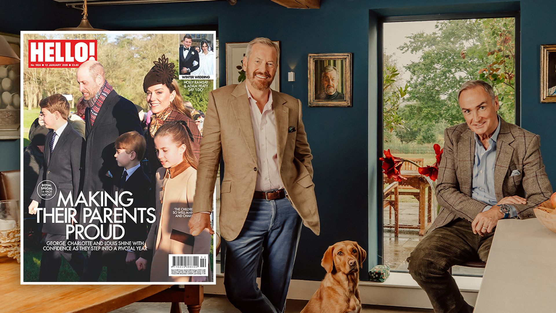 King Charles' cousin Lord Ivar Mountbatten and husband James Coyle ...
