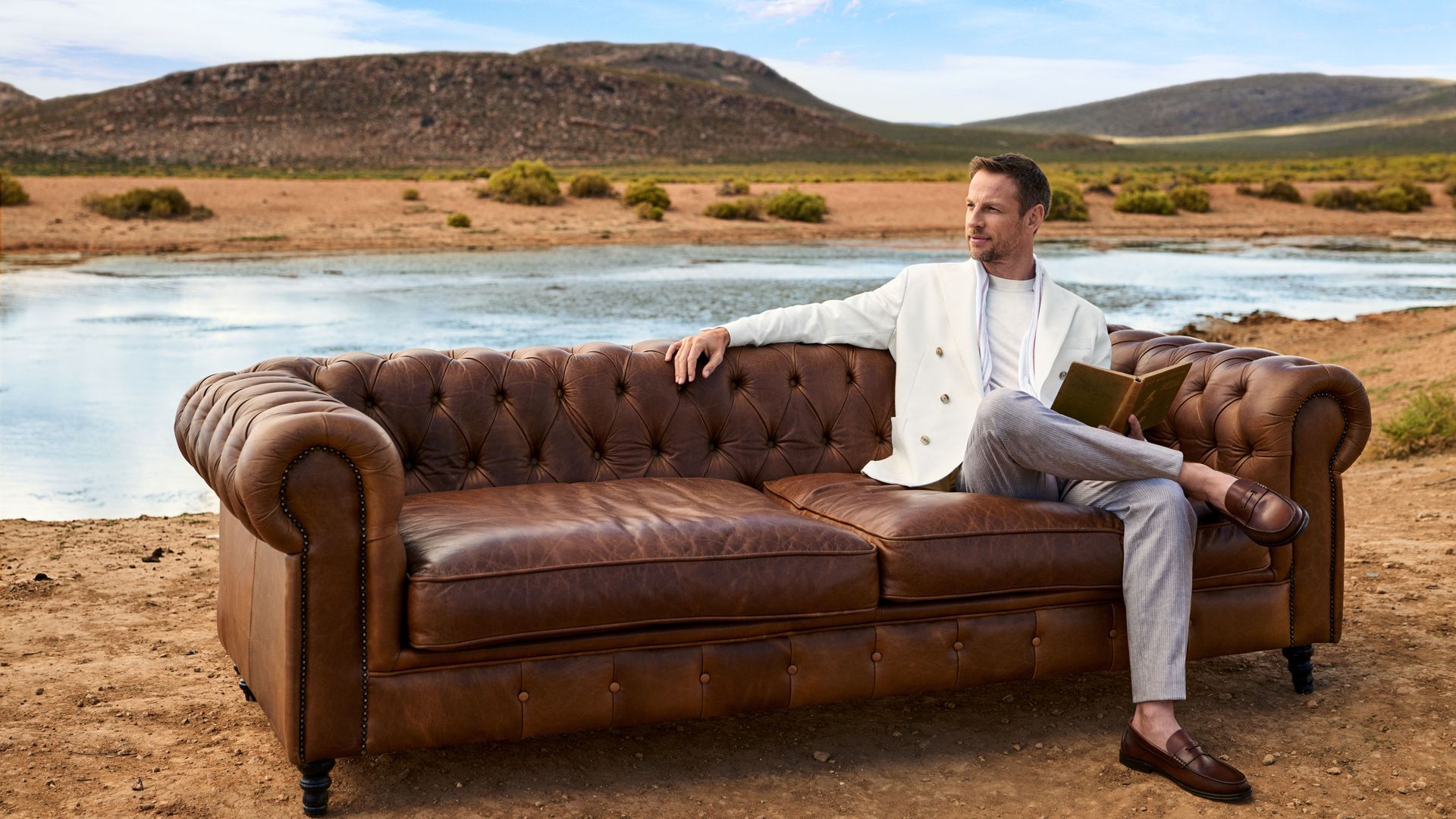 Jenson Button opens up life with his two children with Brittny Ward ...