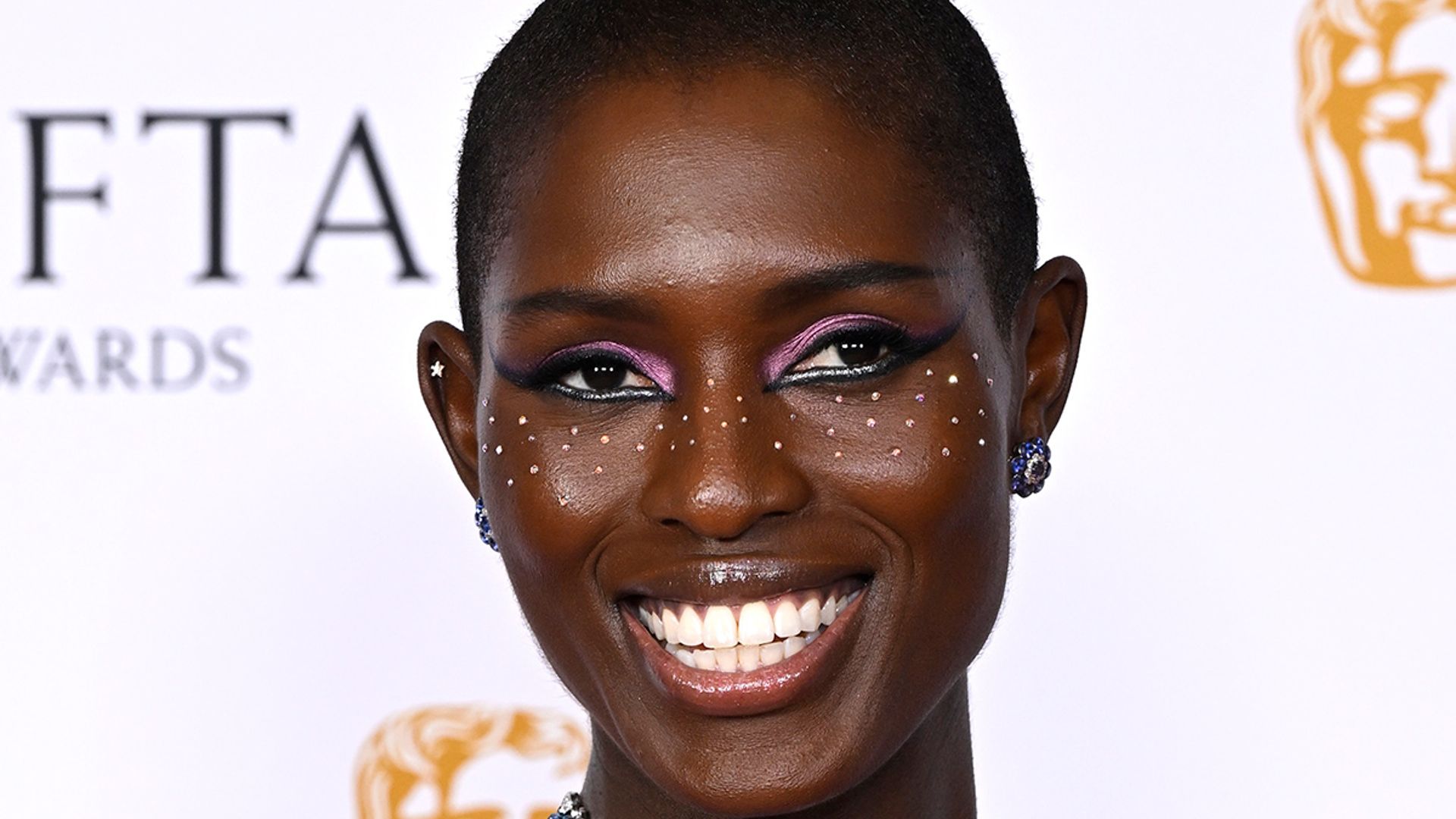 Jodie Turner-Smith's "crystal freckles" for the 2023 BAFTAs are the ...