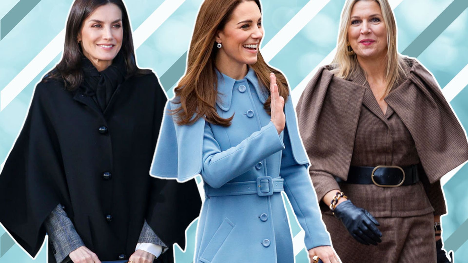 6 stylish cape coats inspired by the royals: From Princess Kate to ...