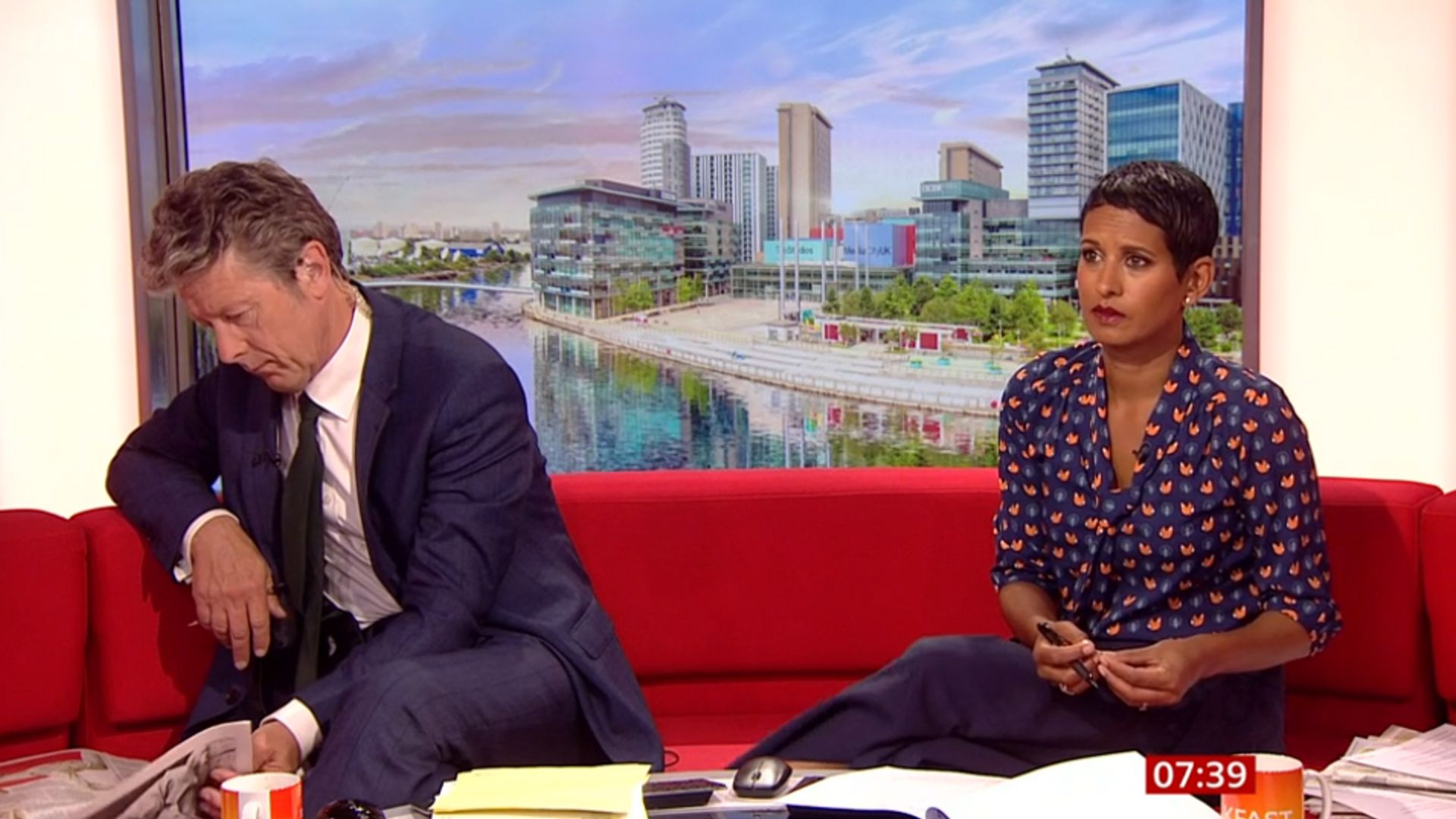 BBC Breakfast star Naga Munchetty calls out Charlie Stayt in tense ...