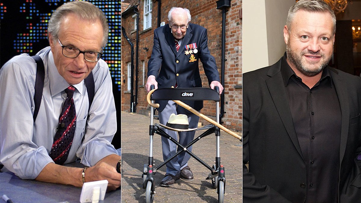 Celebrities who died in 2021: Captain Tom Moore, Larry King, Mick ...