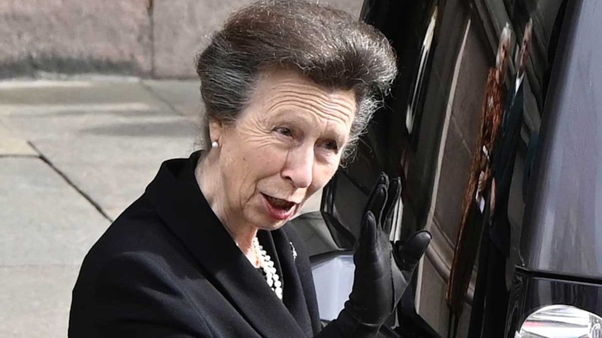Stoic Princess Anne pictured without uniform for poignant occasion | HELLO!