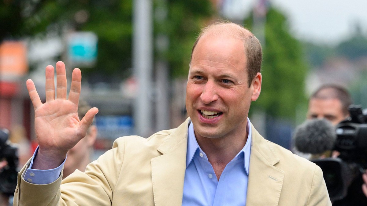 Prince William reacts to cheeky Prince Philip anecdote as he launches ...