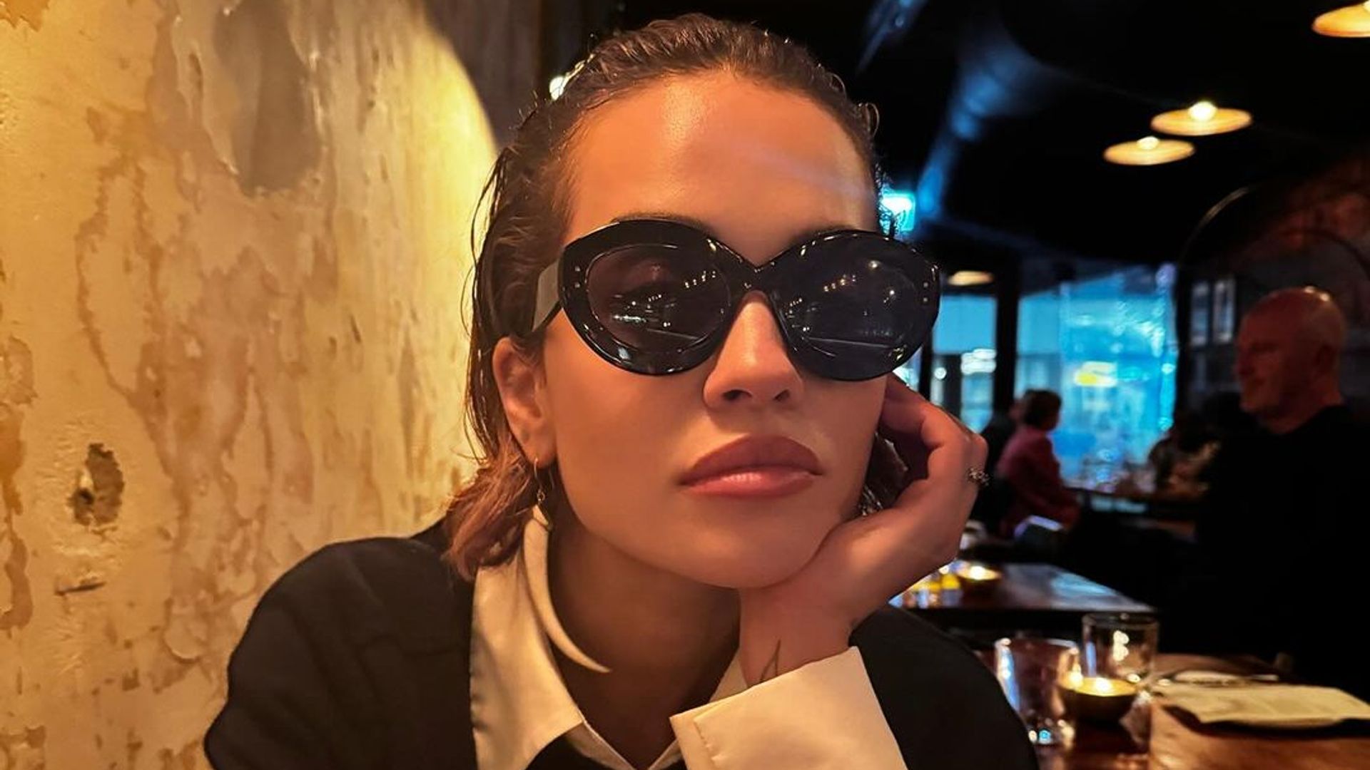 Rita Ora's dramatic statement earrings are bang on trend for 2024 | HELLO!