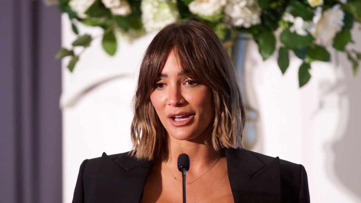 Frankie Bridge fights back tears during heartbreaking admission at ...