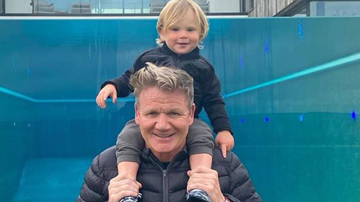 Gordon Ramsay's baby son Oscar shows off lockdown hair - and it rivals ...