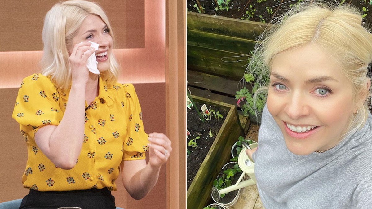 Holly Willoughby shares glimpse of garden after 'embarrassing' error ...