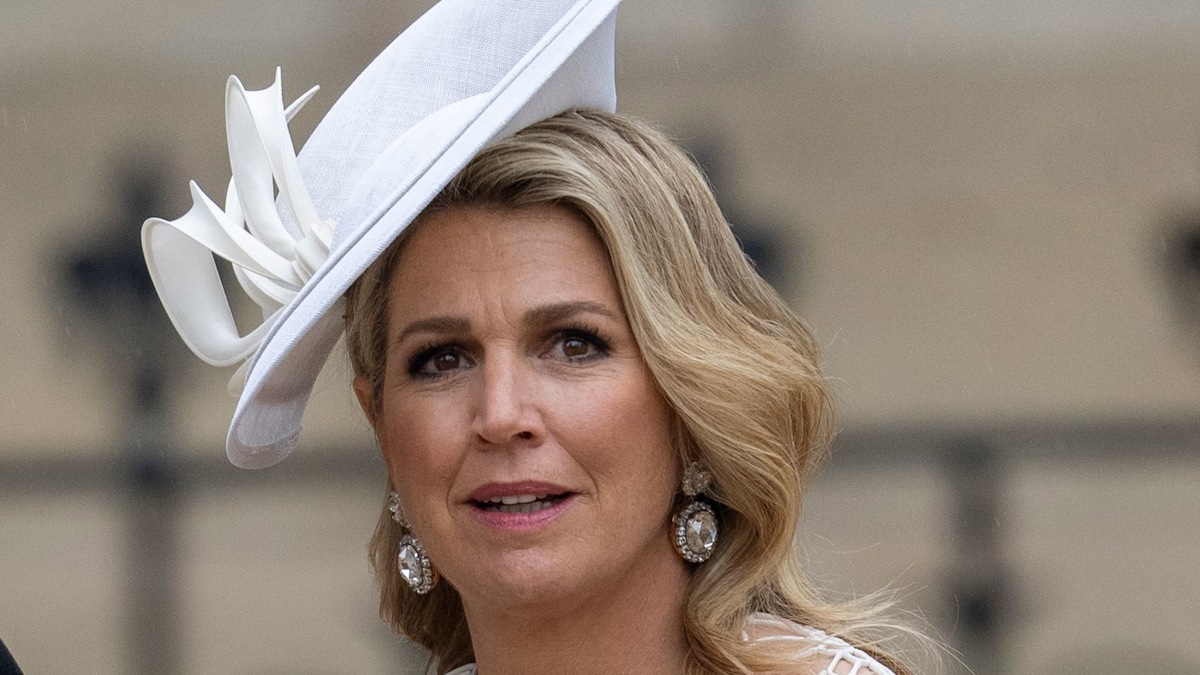 Queen Maxima wows in figure flattering dress with the most incredible ...