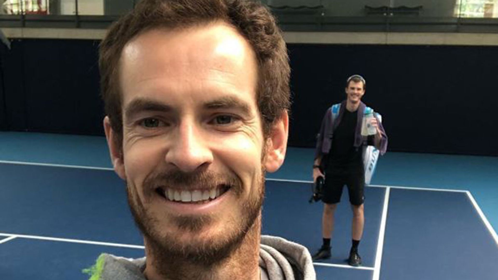 Andy Murray looks completely unrecognisable with blonde-tinted hair ...