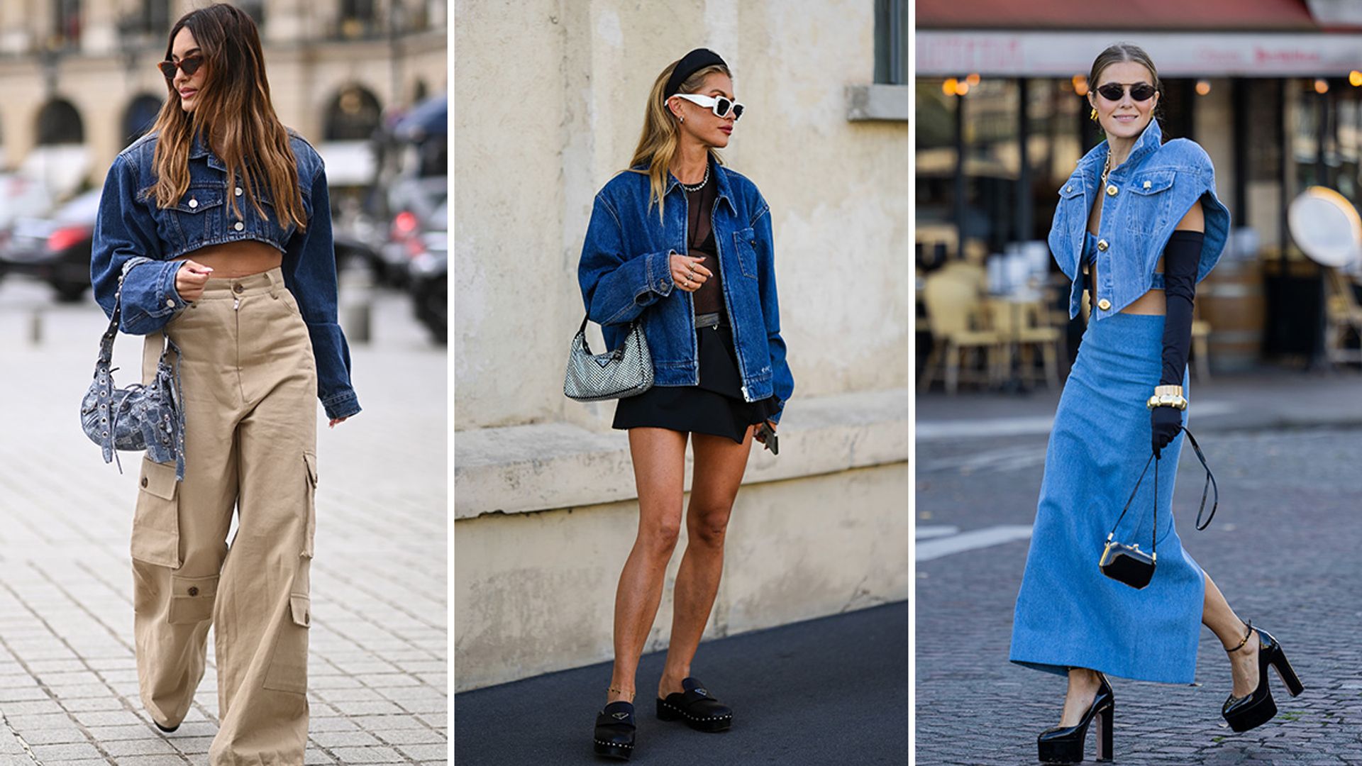 How to style a denim jacket - just in time for spring | HELLO!