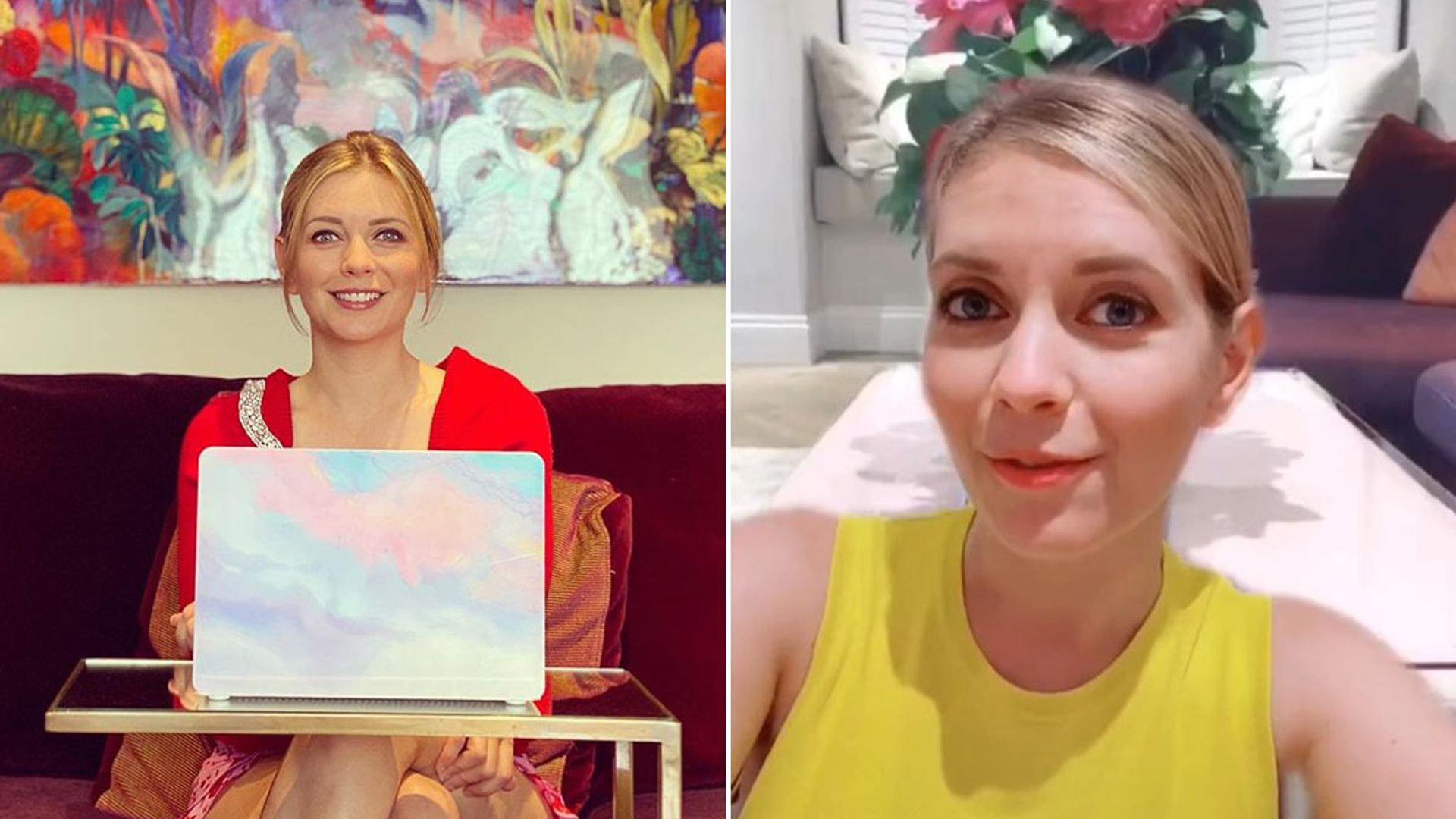 Countdown star Rachel Riley unveils unseen living room at London home ...