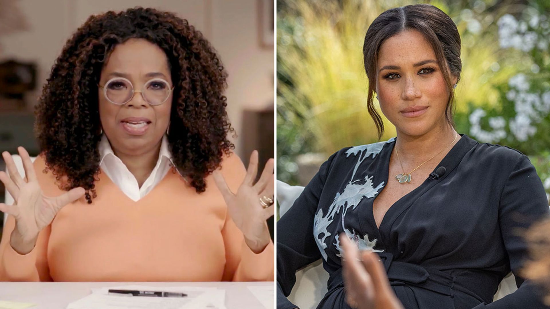 Oprah Winfrey reveals moment in Prince Harry and Meghan Markle ...