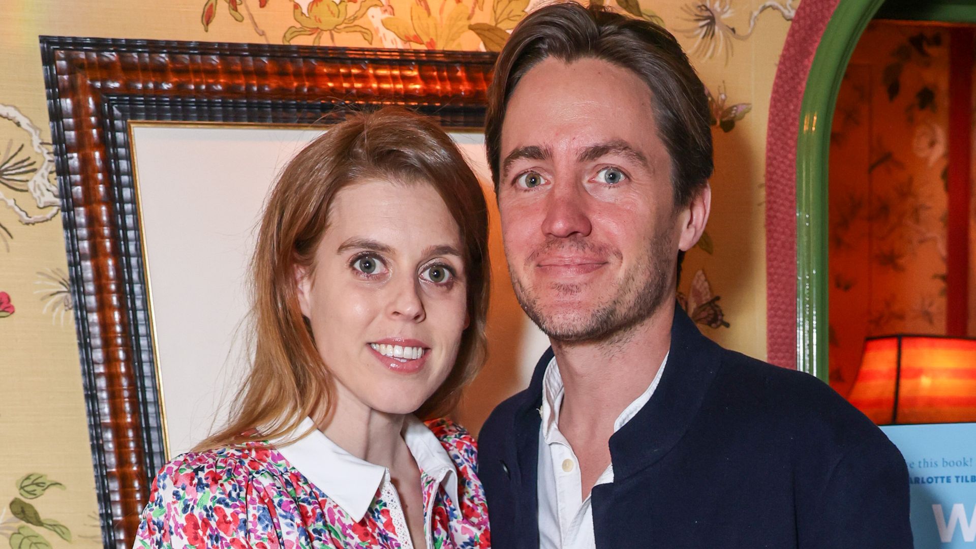 Princess Beatrice charms in pink floral mini dress for London night out ...