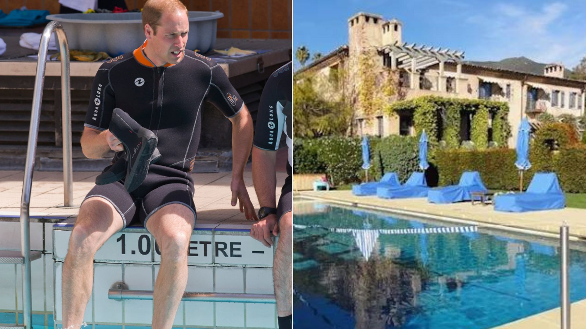 5 secret royal swimming pools: Prince William and Kate, King Charles ...
