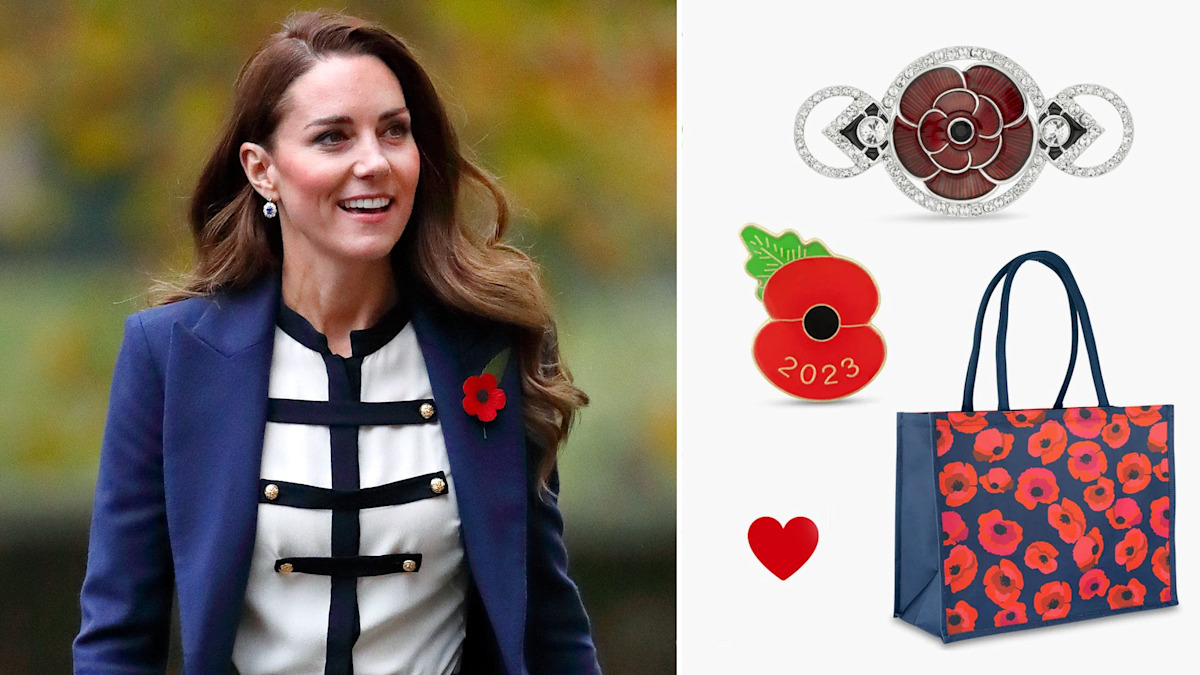 Princess Kate would love this poppy merch for Remembrance Sunday | HELLO!
