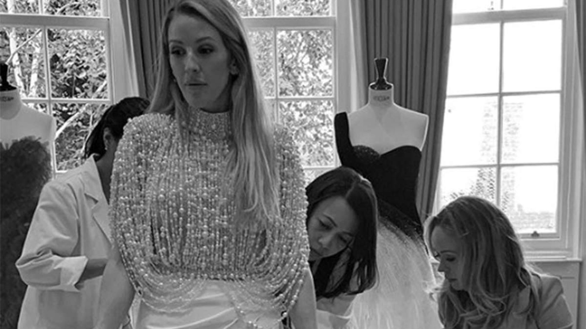 Ellie Goulding shares first look at magnificent Ralph & Russo wedding ...