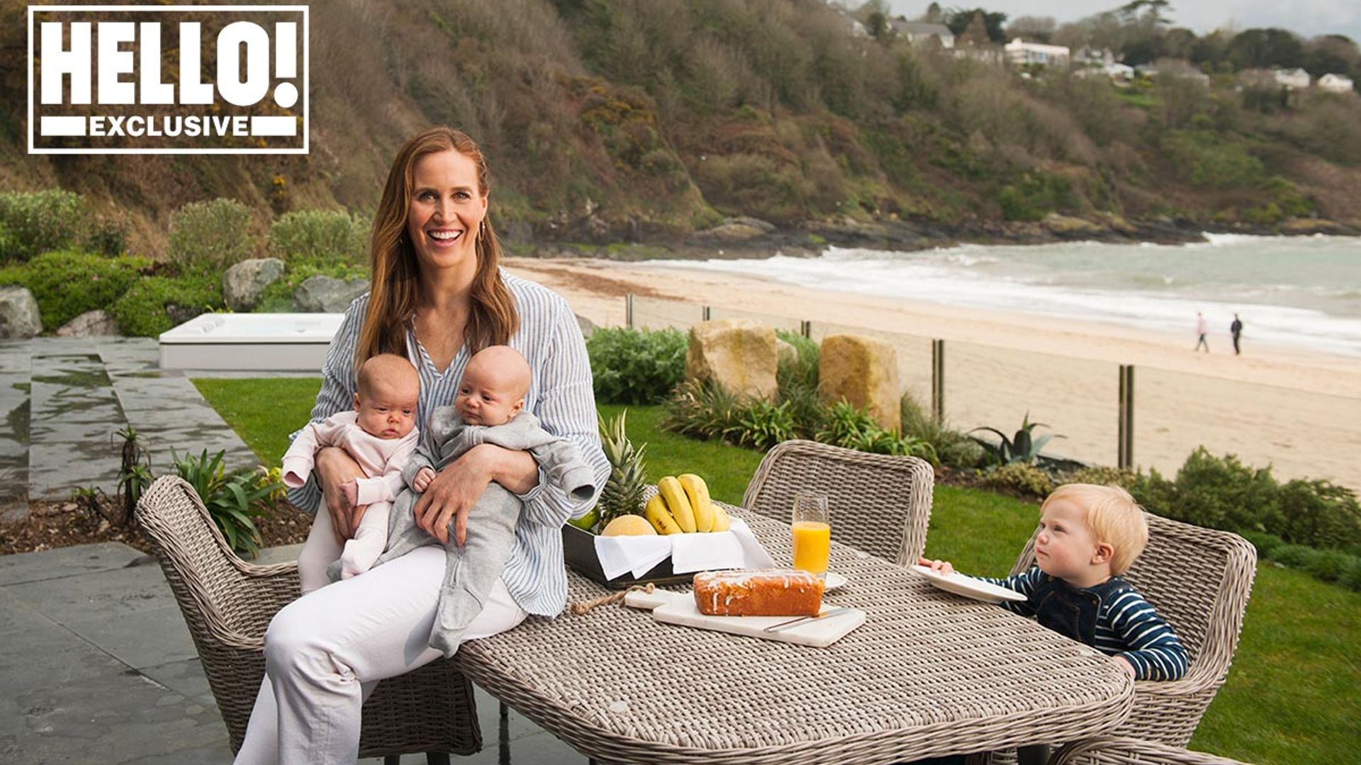 Olympic rower Helen Glover's family photos with Steve Backshall are SO ...
