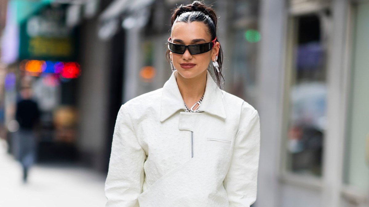 Dua Lipa just tapped into the divisive bloomers trend | HELLO!