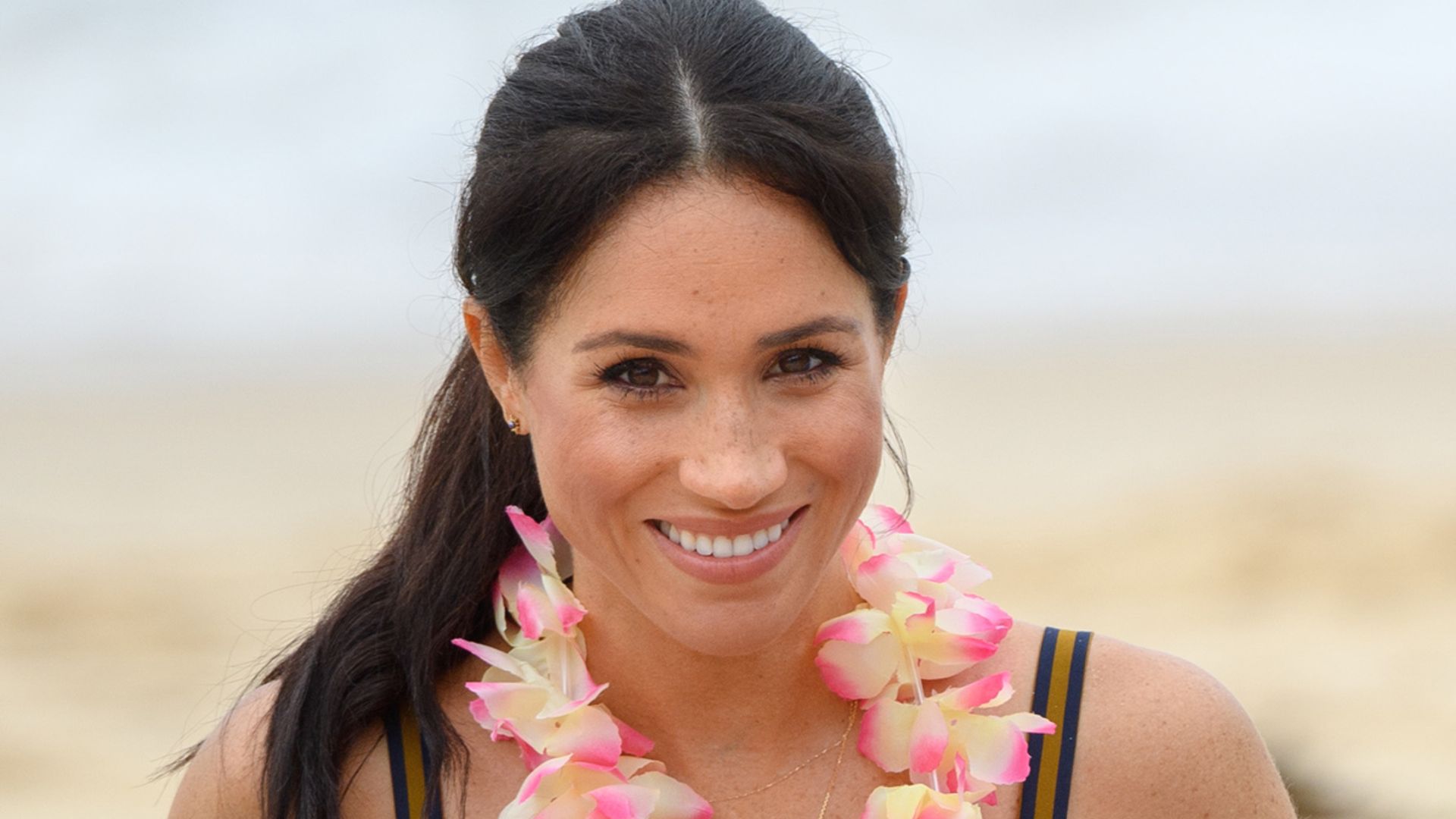 Meghan Markle Emerges From Outdoor Swim In Candid Photo See Hello