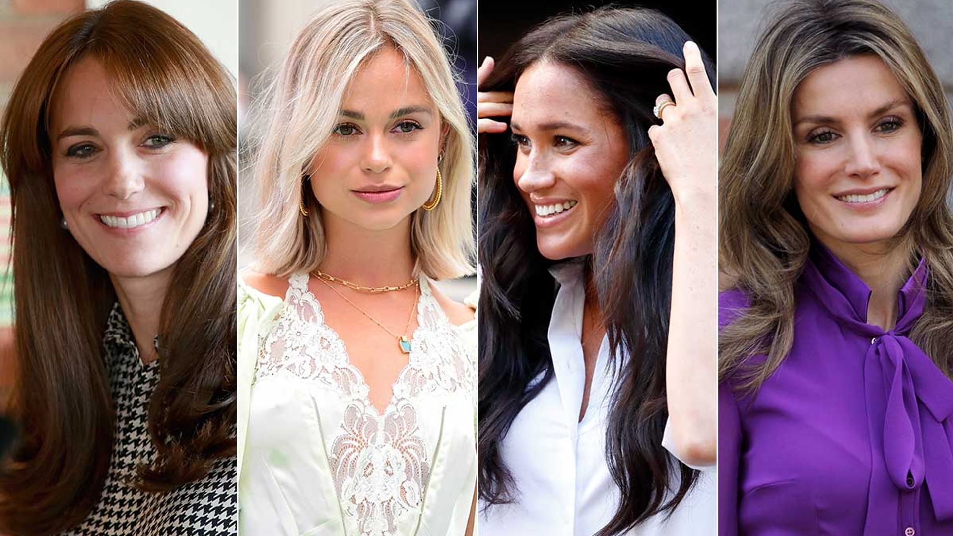 Shock royal hair transformations: Kate Middleton, Meghan Markle ...