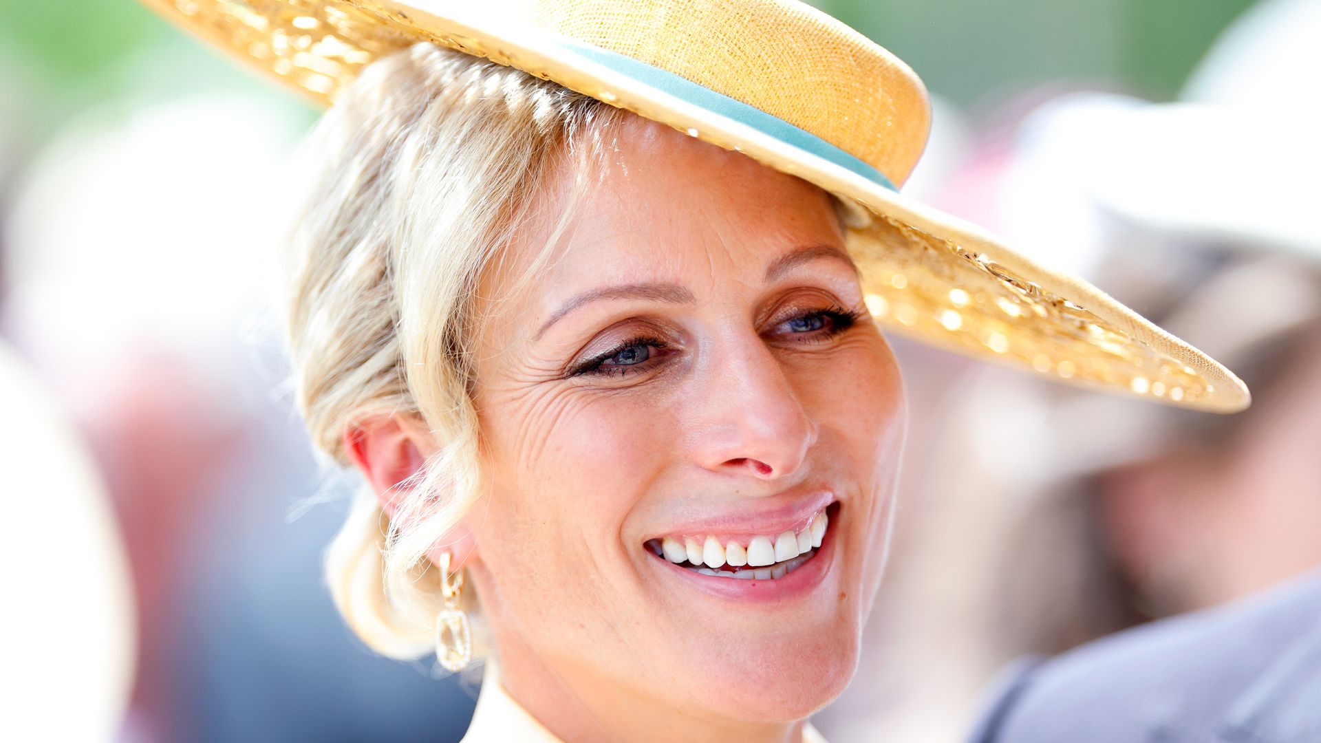 Zara Tindall's butter yellow organza gown and boater hat declared 'best ...