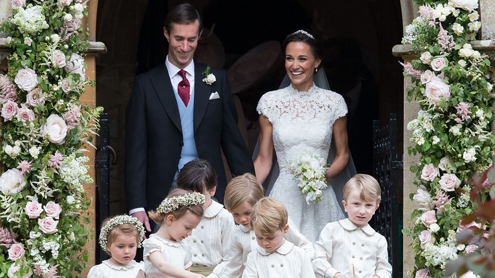 How to make your own stunning wedding flower archway – expert tips | HELLO!