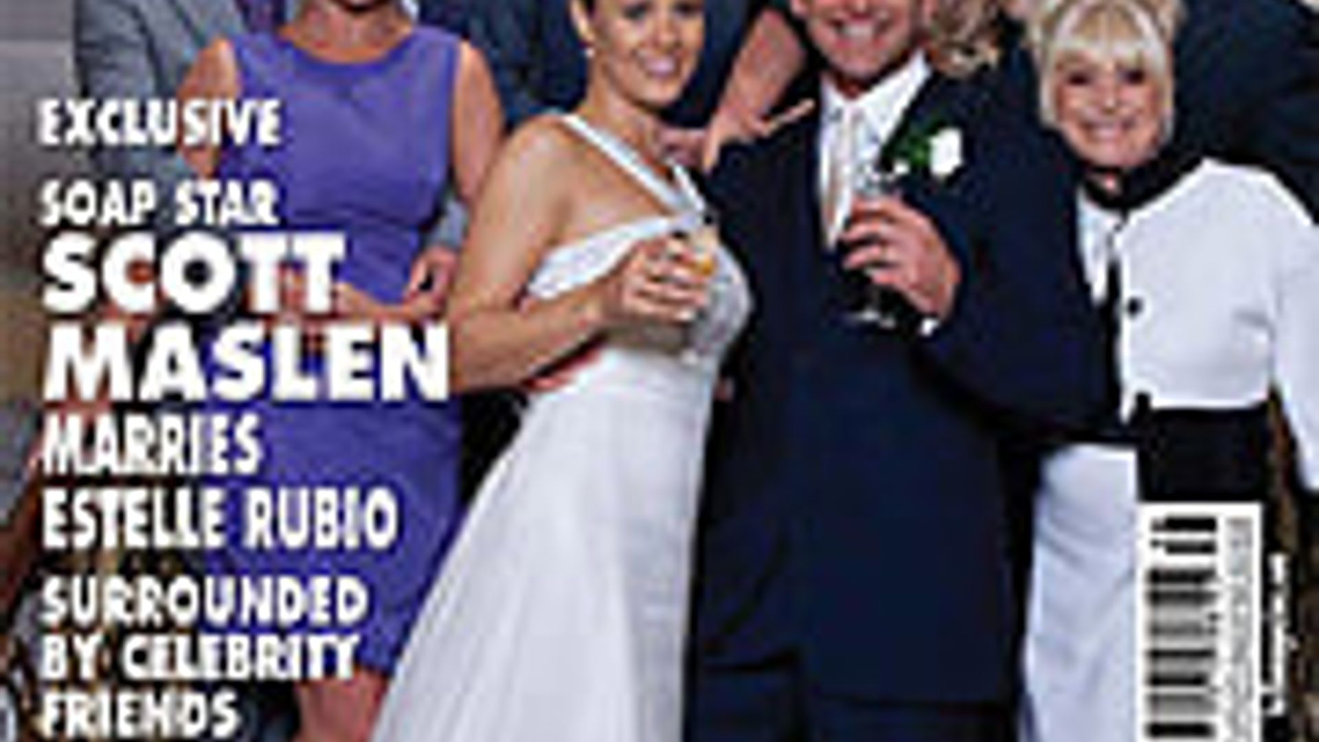 HELLO! on hand for Scott Maslen's romantic wedding | HELLO!