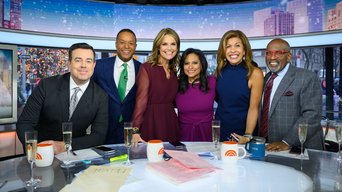Today show shake-ups highlighted in new video Christmas card | HELLO!