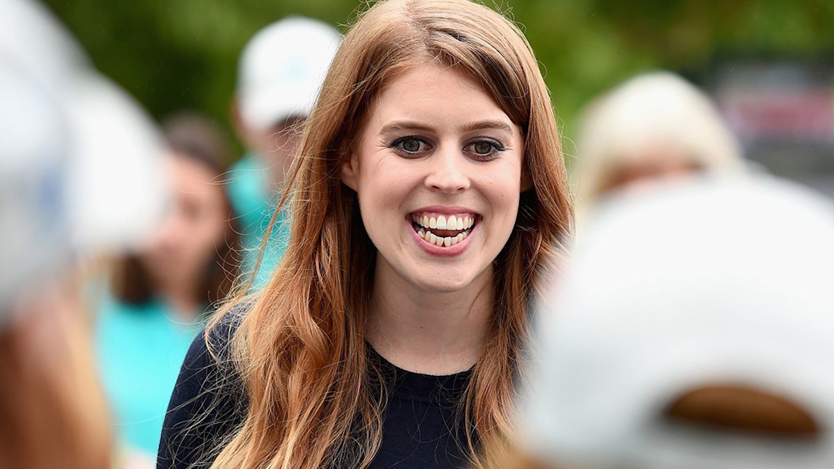 Princess Beatrice stuns in waist-defining coat and glam hair ...
