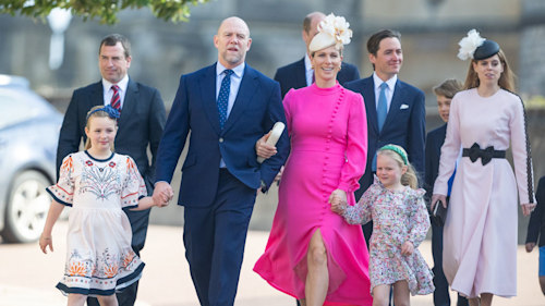Mike Tindall's cheeky quip after attending Easter Sunday service with ...