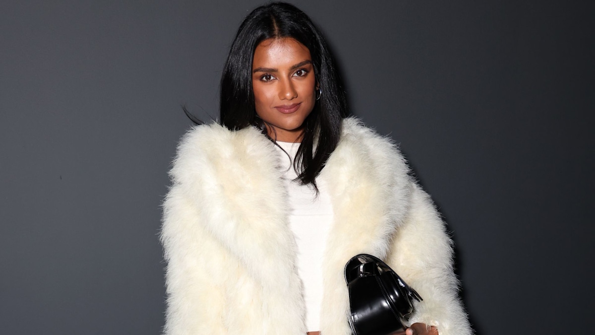 Simone Ashley oozes Eighties nostalgia in capri pants and heels | HELLO!