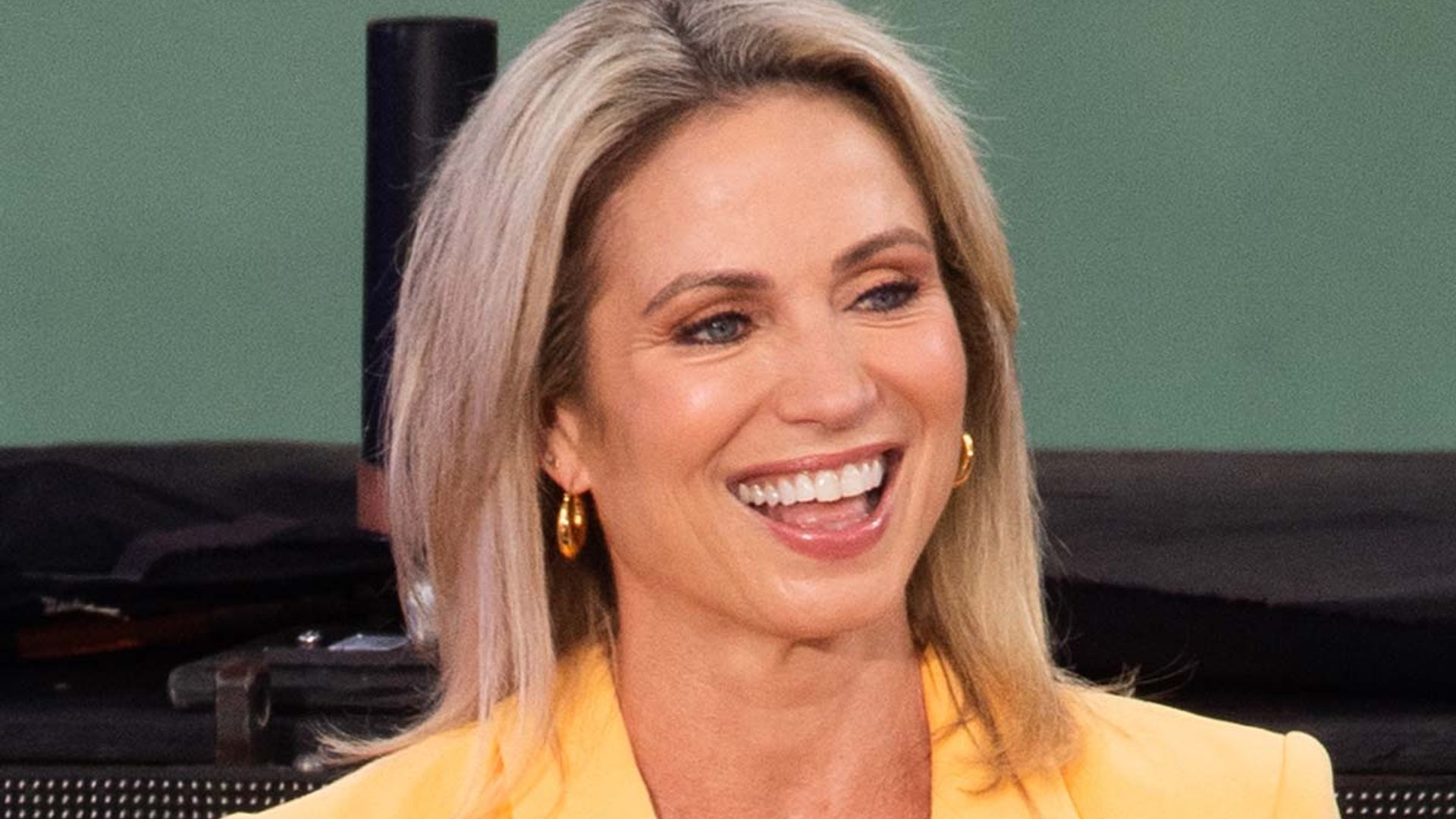 GMA's Amy Robach looks unreal in bold floral mini shorts | HELLO!