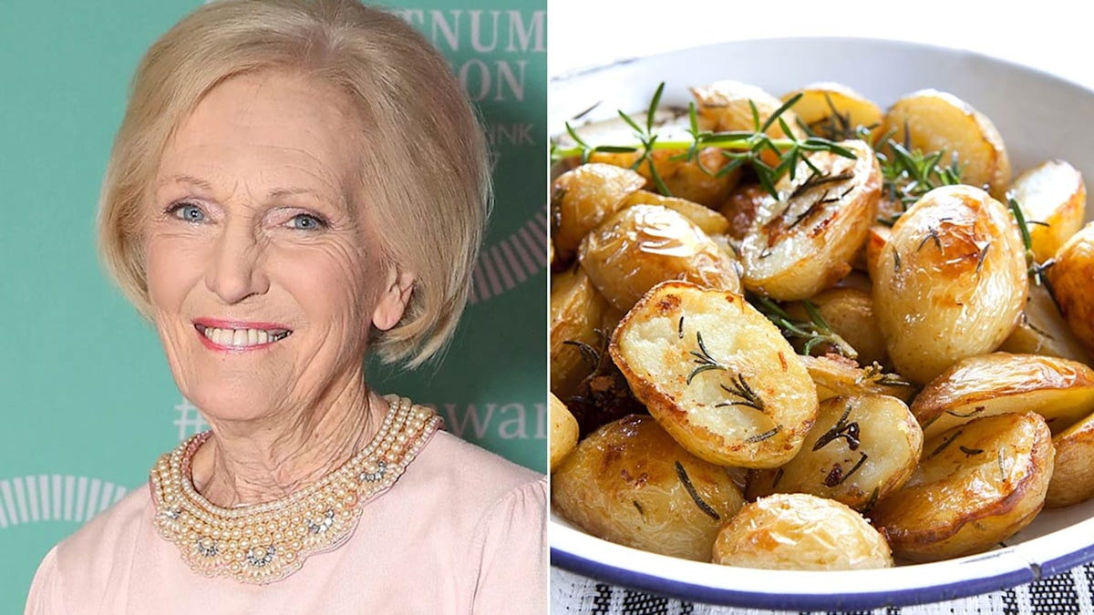 Mary Berry reveals secret ingredient for crispy roast potatoes | HELLO!