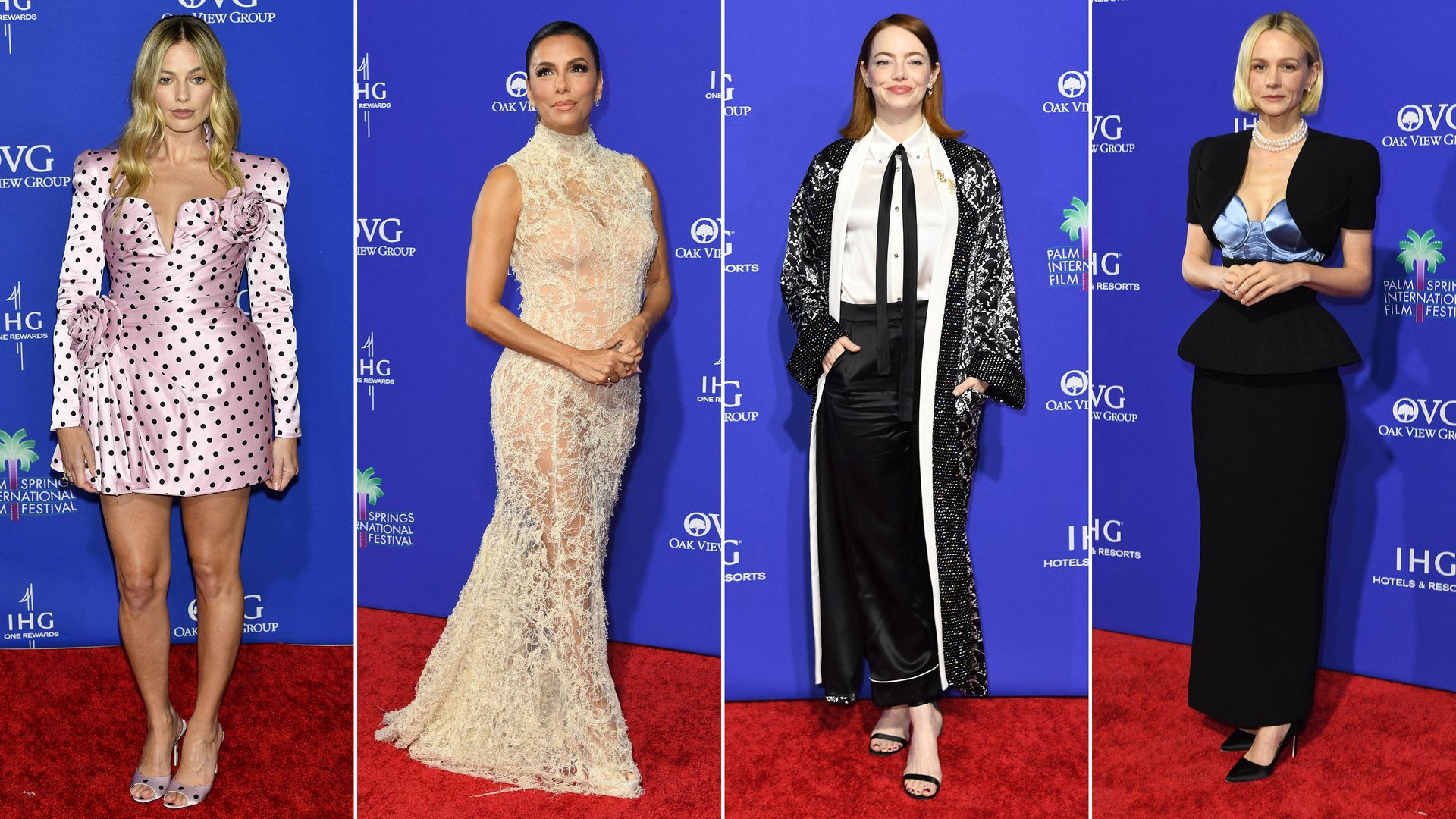 Margot Robbie, Eva Longoria and Emma Stone lead the best dressed at ...