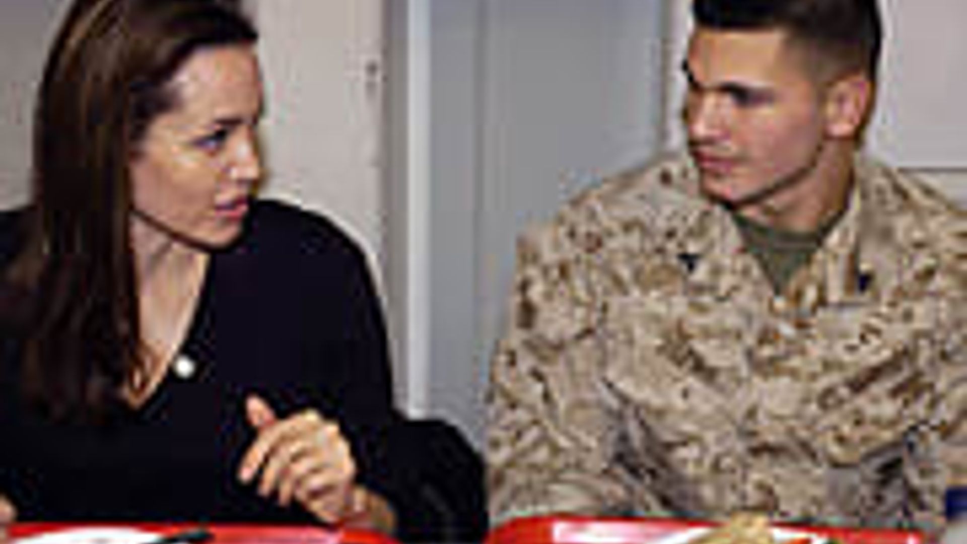 Angelina dons armour to take up cause of war-stricken Iraqis | HELLO!