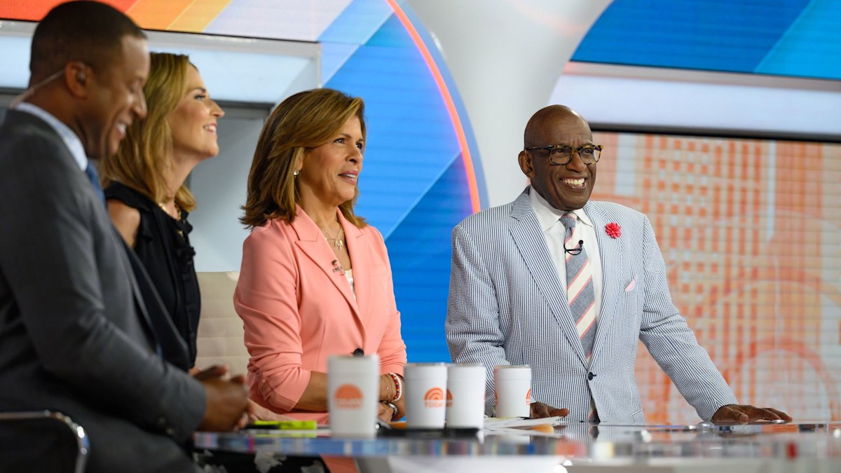 Today Show stars including Hoda Kotb captured in emotional backstage ...