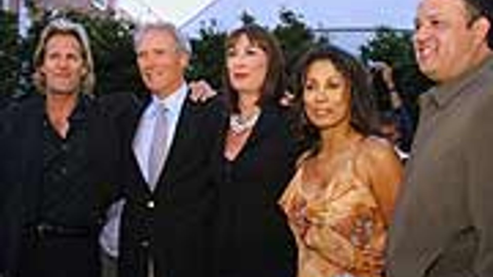 CLINT SURROUNDED BY HIS LEADING LADIES AT BLOOD WORK | HELLO!