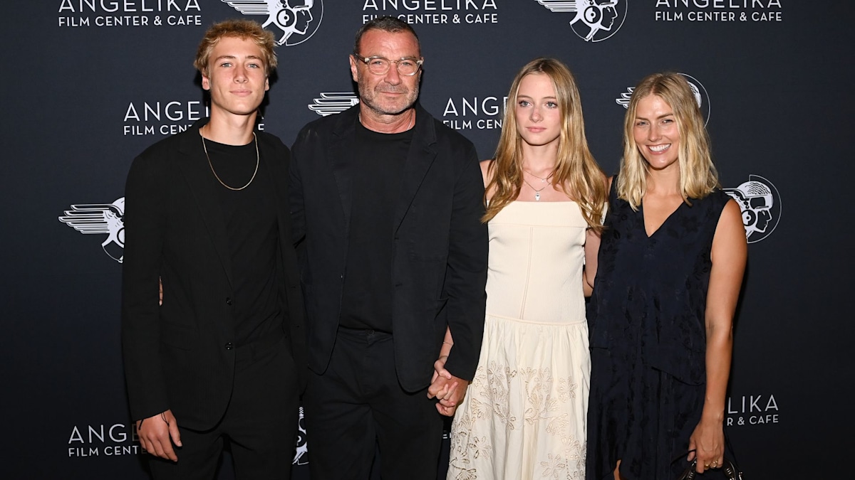 Liev Schreiber's rare blended family photos with wife Taylor and three kids | HELLO!